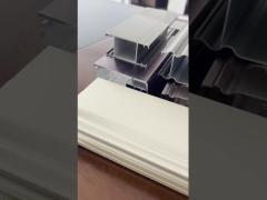 La tubería redonda de aluminio anodizada de oro/el aluminio anodizado bronce oscuro acabó la tubería