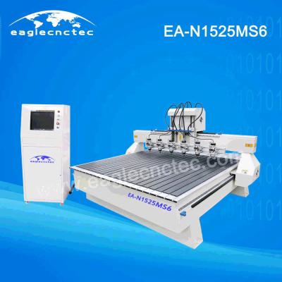 China Multi Spindle CNC Router for Mass Wood Carving Jobs for sale