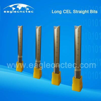 China Long CEL Straight Flute Router Bit Plunge Router Bits For Sale for sale