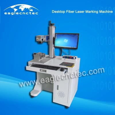 China 20w Fiber Laser Marking Machine Nameplate Engraving Machine for sale