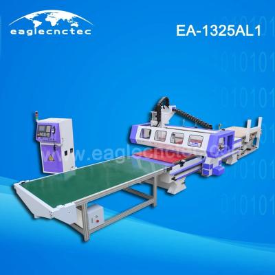 China Auto Loading and Unloading CNC Wood Cutting Machine for sale
