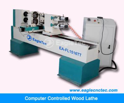 China Computerized Wood Lathe for Deck Spindles and Stair Balusters Production for sale