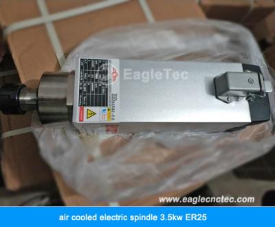 China Air Cooled CNC Spindle 3.5kw ER25 Model. GDZ93X82-3.5 For Sale for sale