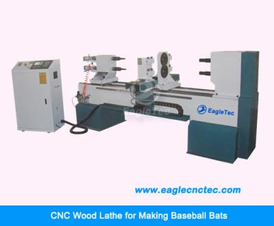 China CNC Wood Lathe For Baseball Bats for sale