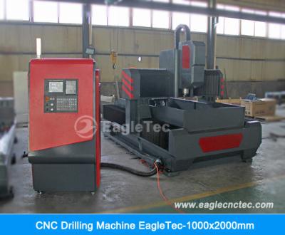 China CNC Drilling Machine for Plate & Rectangular Tube Metal Steel Iron Tapping & Drilling 1000x2000mm for sale