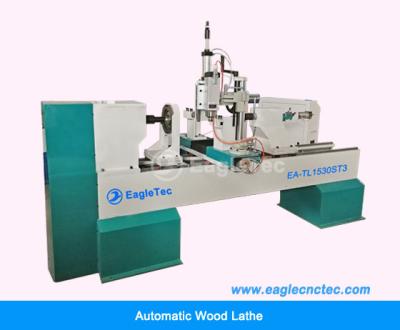 China Automatic Wood Lathe for Oak Stair Spindles and Wooden Banister Making for sale