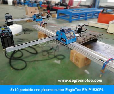 China 5x10 Portable CNC Plasma Cutter for Cut 20mm with 120AMP Plasma Power for sale
