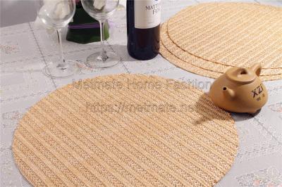 China 100% synthetic raffia,microfiber,11.8*17.71 inch,White,red,purple,pink,Washable Western Raffia Wedding Placemats for sale