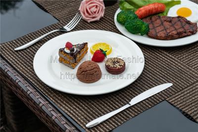 China 85%Paper + 15% Jute,inch,Grey,green,gold,blue,black,Knitting,Handmade Paper Dinner Table Mats for sale