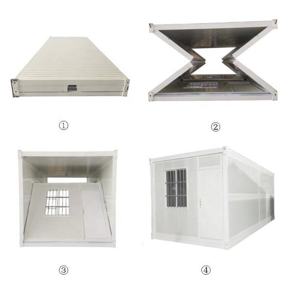 Quality China Foldable Prefabricated Container House Container Office for sale