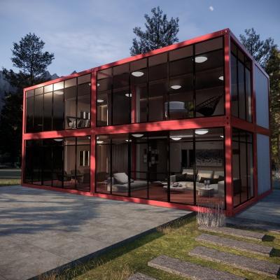 China Beautiful New Design New Zealand Simple Insulated Beach House for Hotel for sale