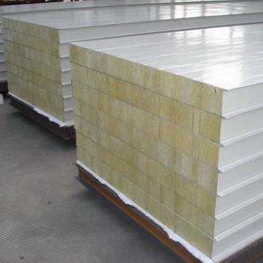 China Low Cost Wall Panel Standard Building EPS/Rock Wool Sandwich Panels for sale