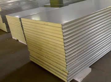 Quality Low Cost Wall Panel Standard Building EPS/Rock Wool Sandwich Panels for sale