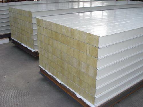 Quality Low Cost Wall Panel Standard Building EPS/Rock Wool Sandwich Panels for sale