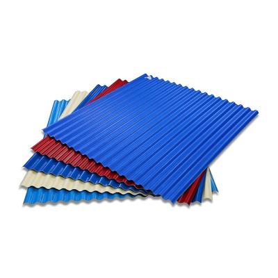 China Corrugated Roofing Sheet Roofing Tiles Top Quality Fire Resistant High Strength Color Coated Steel Plain Roof Tiles Light Weight for sale