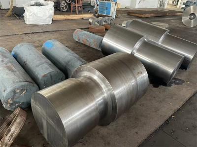 China C45 C35 Heavy Steel Forgings Wind Turbines Forged Steel Parts for sale