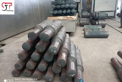 China Customized Forging Blank Spline Shaft Low Speed Shaft High Speed Shaft Spindle for sale