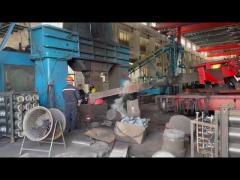 Blast Furnace Carbon Steel Forging Mild Steel Q345 For Bell Gear Ball Mill Gear
