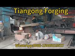 42CrMo 18CrNiMo Forged Shafts Wind Turbine Gearboxes 100kg To 1000KG Forging Steel Products