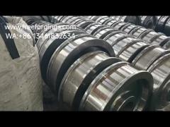 A Closer Look: Forged Crane Wheel For Overhead Crane Trolley Running Mechanism Components