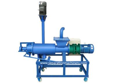 China large capacity cow dung dewatering machine Screw press animal manure Solid liquid separator for sale