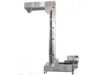 China Continuous Bulk Material Small Rice Mill Vertical Plate Chain Z Type Bucket Elevator for sale