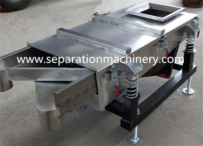 China Grace Low Price Hot Sale Stainless Steel Linear Vibrating Screen For Granules And Powder In Food Industry for sale