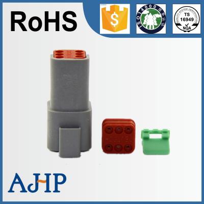 China 6 way connector plug DT04-6P for sale