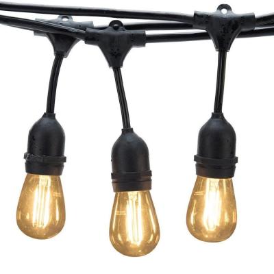 Cina Stile natalizio 48ft S14 LED Edison Lampade a corda luci per interni esterni in vendita