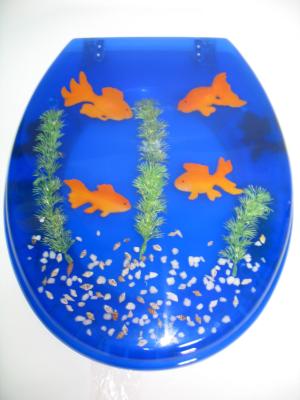 China SEA SERIES 17'18'19' COLOR POLY RESIN TOILET SEAT for sale