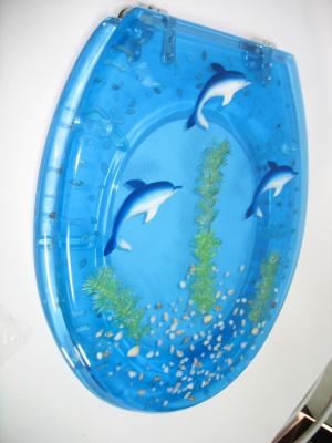 China SEA SERIES 17'18'19' COLOR POLY RESIN TOILET SEAT for sale