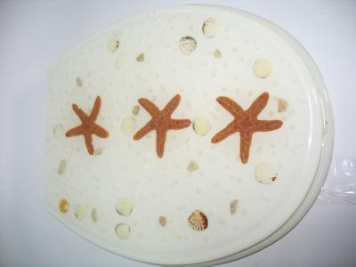 China sea star shell toilet seat for sale