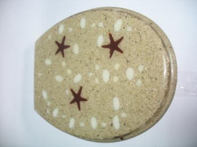 China sea star shell toilet seat for sale