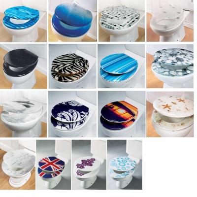 China decorative clear polyresin toilet seat,color toilet seat,toilet,cover,MDF,PVC,PP,WOOD for sale