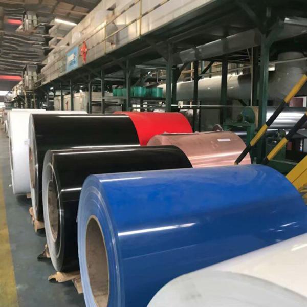 Quality Color Coated Aluminum Coil Price 1050 1060 1100 Embossed Color Coated Aluminum for sale