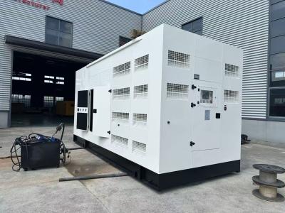 China 1000kW Acoustic Enclosure Diesel Generator for Factories, Data Centers & Hospitals for sale