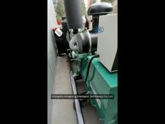 power supply diesel generator set 30kw to 2000kw for construction / factory