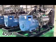 Cummins KTA19-G3A 450kw três fases AC gerador diesel gerador conjunto