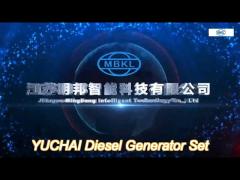 Yuchai Diesel Generator Sets met ATS voor het opladen Open type Stil type