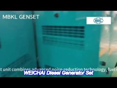 Generatore diesel con rilevamento del rumore e dell‘apertura Modello, una o tre fasi