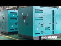 Conjunto de geradores a diesel à prova de som de 230V 75KW com motor Weichai