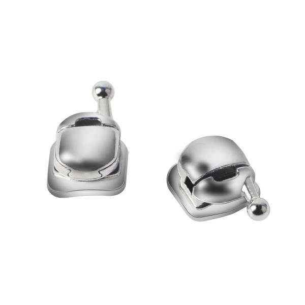 Quality Metal Monoblock Self Ligating Mouth Orthodontic Bracket Standard Roth For for sale