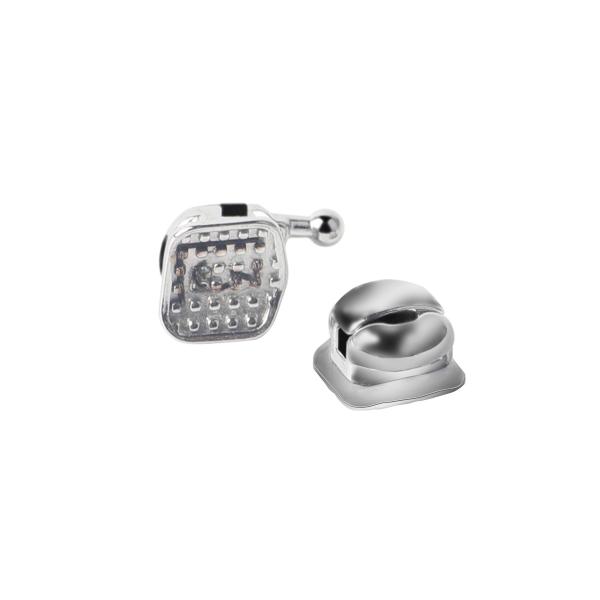 Quality Metal Monoblock Self Ligating Mouth Orthodontic Bracket Standard Roth For for sale