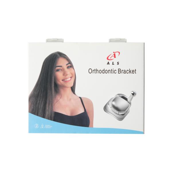 Quality Metal Monoblock Self Ligating Mouth Orthodontic Bracket Standard Roth For for sale