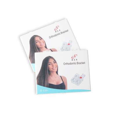 Cina ROTH Dental Ortho Dental Correction Braces Chiare Cristallo Zaffiro Brackets Per Il Trattamento Ortodontico in vendita