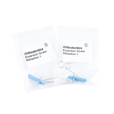China Orthodontic Materials Manual Power Source Expansion Screws for Perfect Teeth Alignment for sale