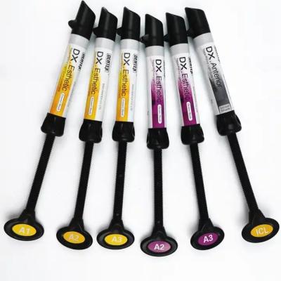 Cina Classe II Classificazione degli strumenti Kit composito di resina dentale per la cura della luce nano-ibrida estetica DX anteriore/posteriore in vendita