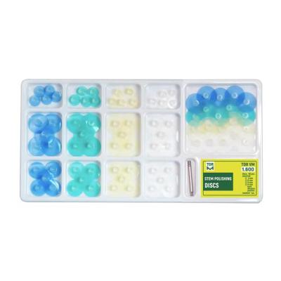 China TOR Sectional Matrix Kit 600 Dental Stem Polishing Finishing Discs Set for Teeth Restoration Universal 80 pcs for sale