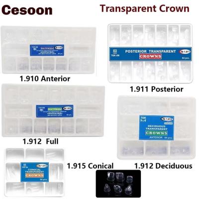 China TOR VM Dental Matrices Conical Transparent Crowns 1.915 8 Types 8pcs Each Shelf Life 2 Years Meets MFDS Safety Standard for sale