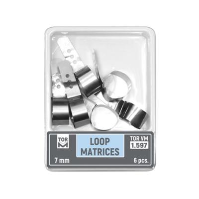 China Dental Matrix Band Dental Loop Matrices kit 1.597 TOR-VM CE Certificate Hot 2022 Sale 6PCS/PK for sale